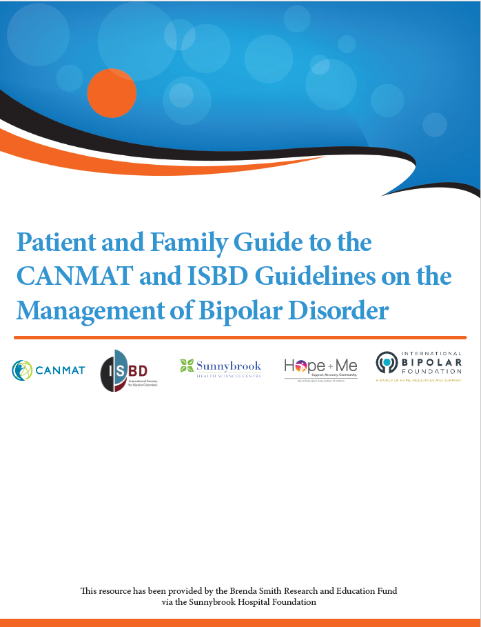 Patient & Family Guide To The CANMAT & ISBD Guidelines On The ...